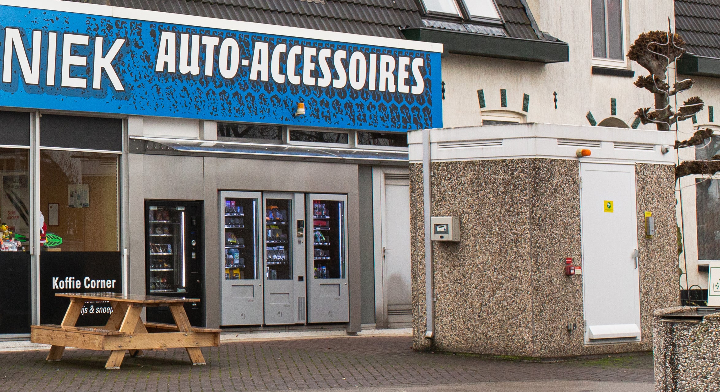 Automaterialen automaat in Andelst - Vendolution