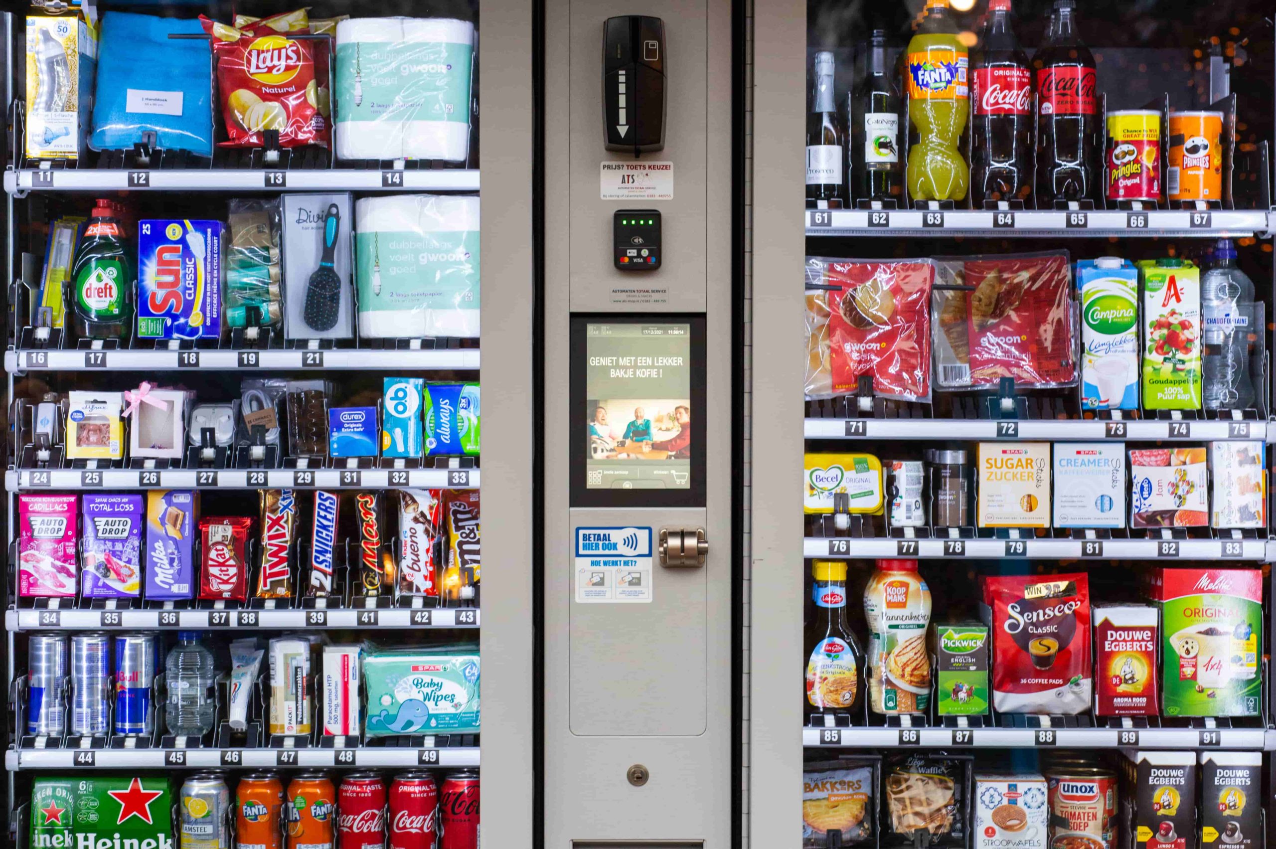 Ontdek de Jofemar vending machines bij Vendolution